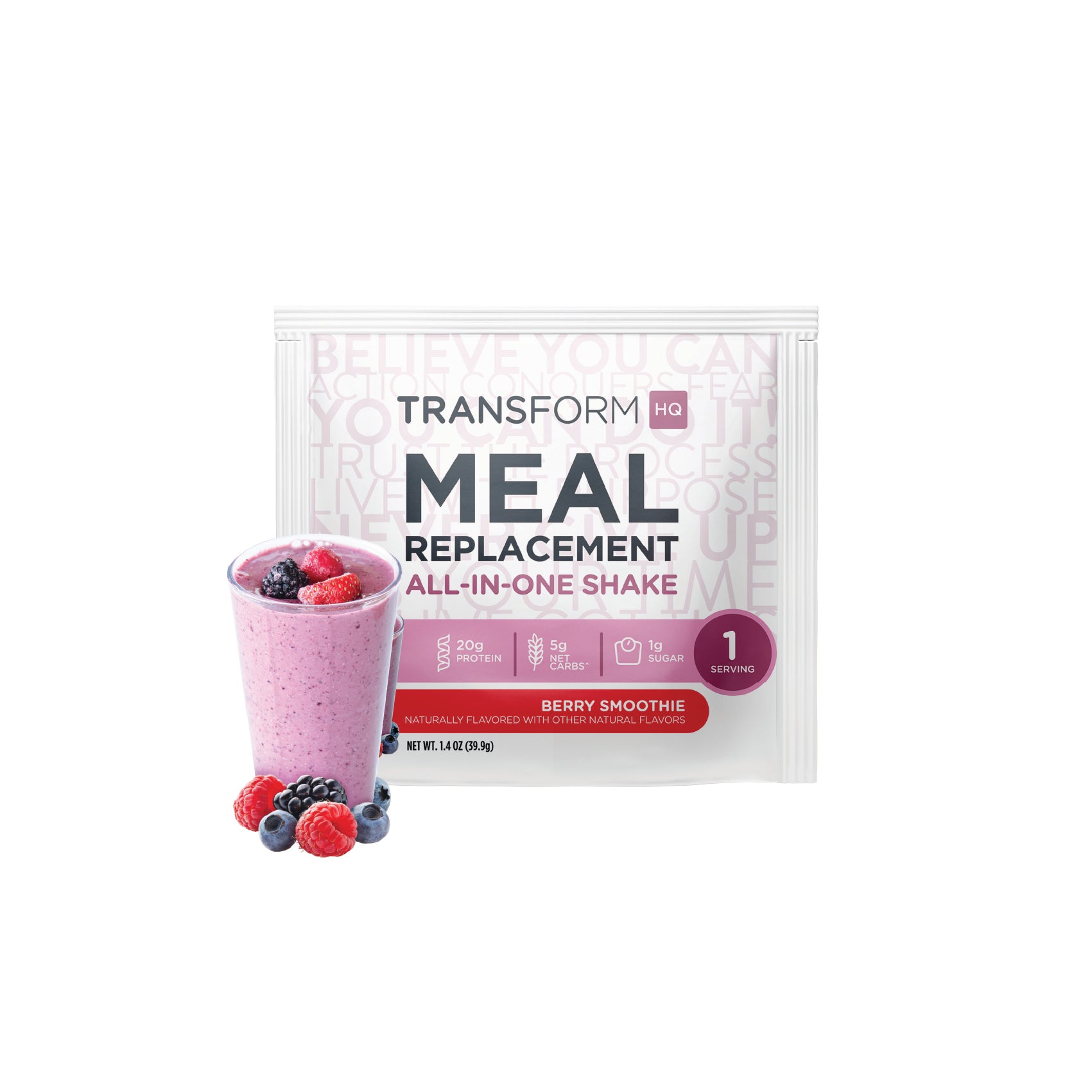 Meal Replacement Shake Sample Single Serve Pack - TransformHQ