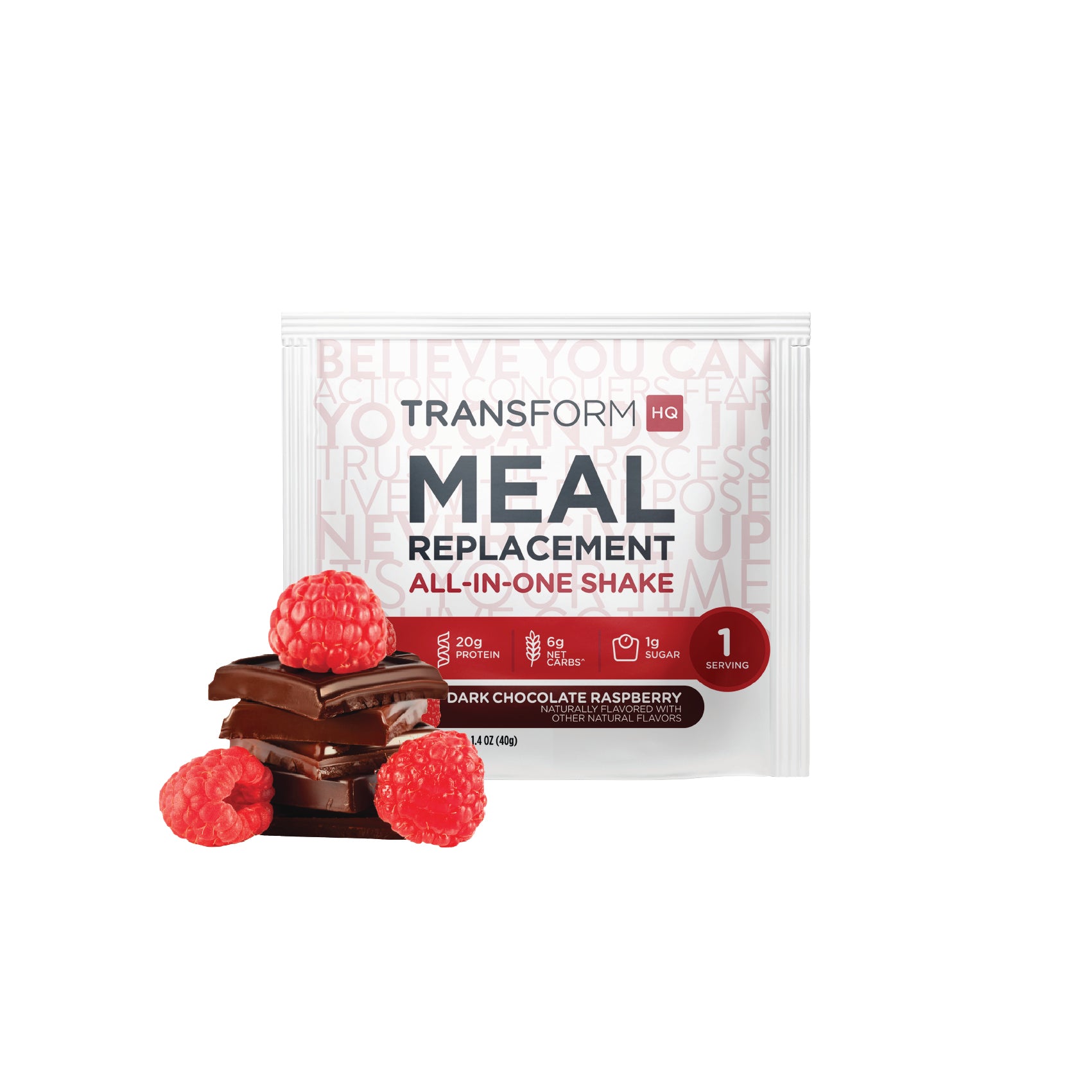 Meal Replacement Shake Sample Single Serve Pack - TransformHQ