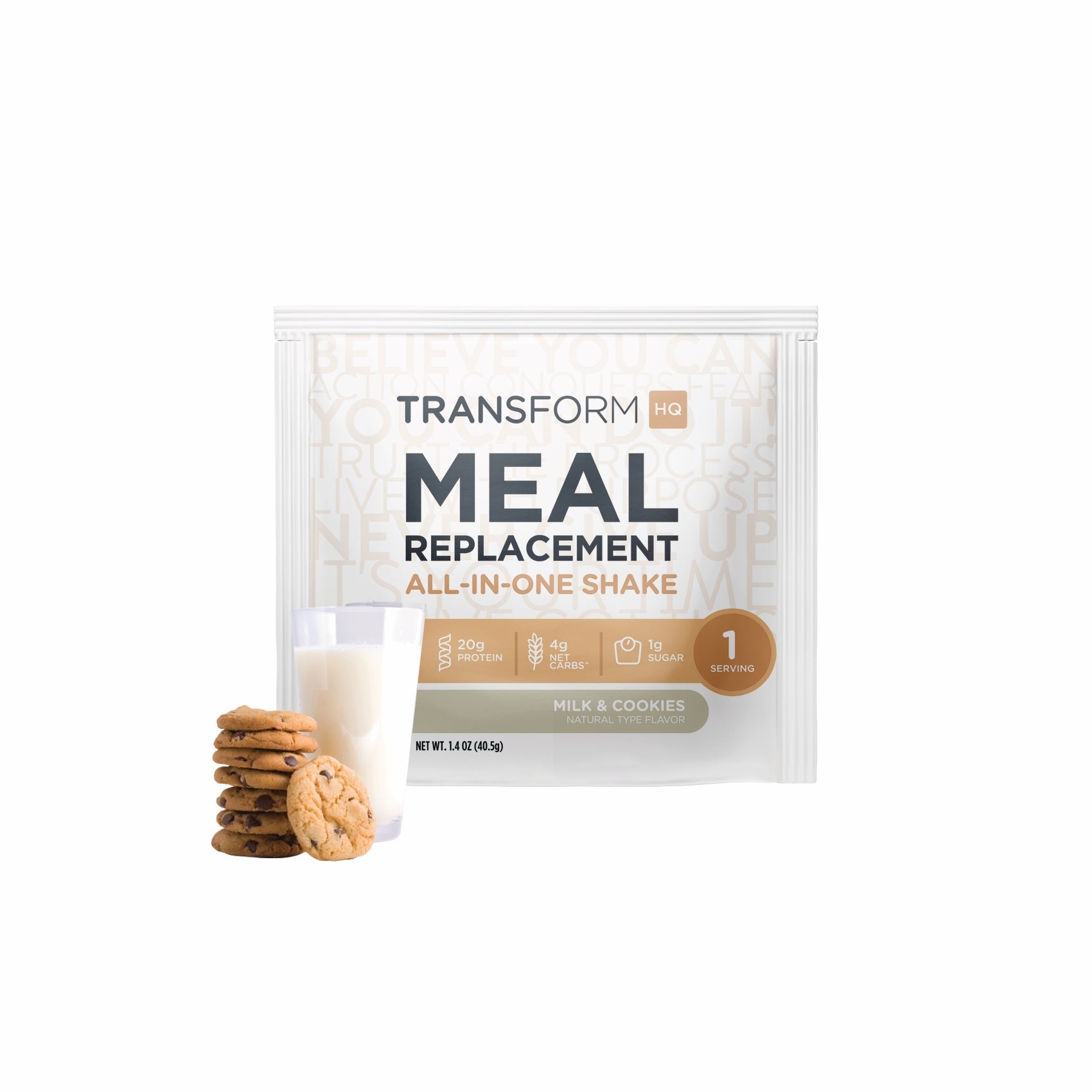 Meal Replacement Shake Sample Single Serve Pack (20% Off) - TransformHQ