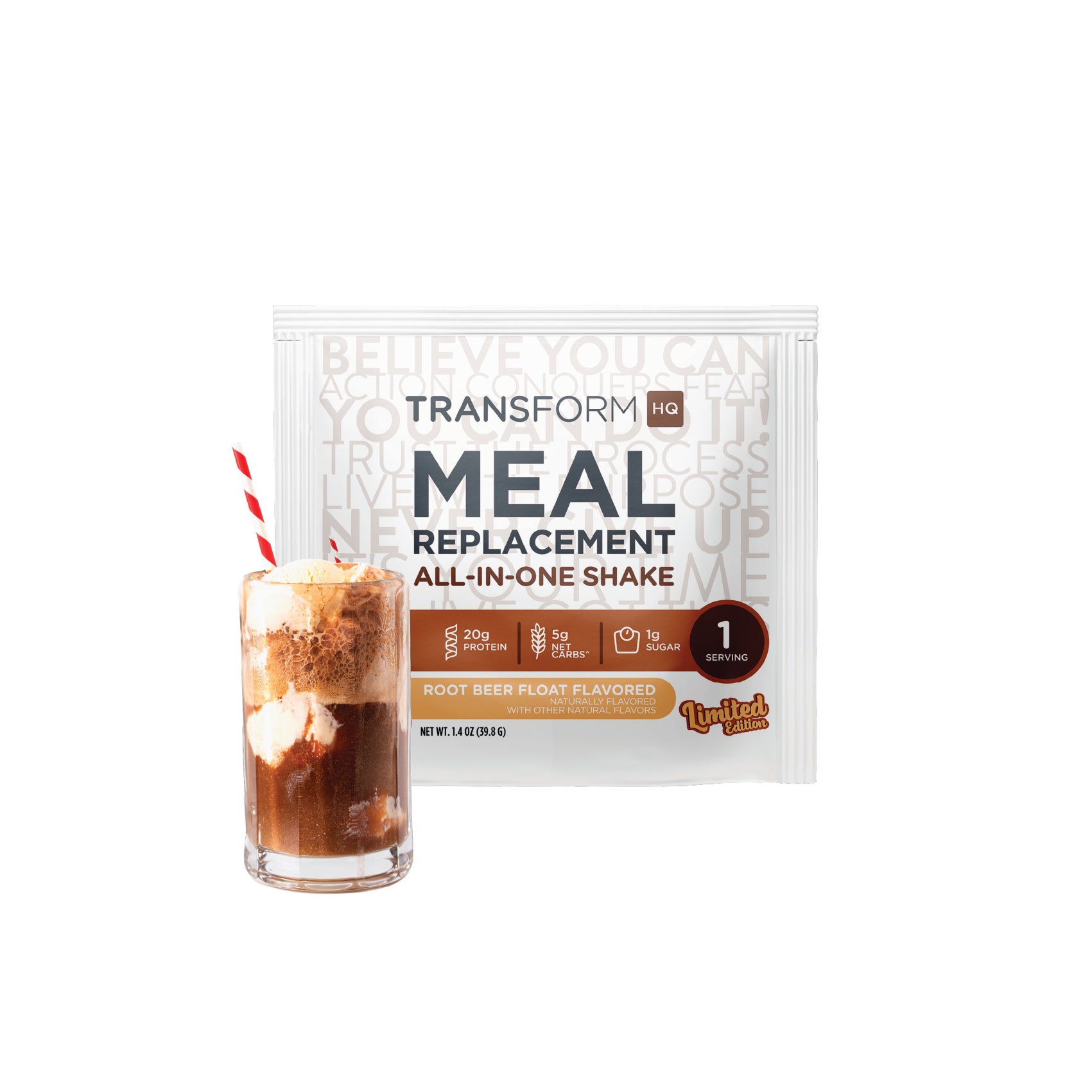 Meal Replacement Shake Sample Single Serve Pack - TransformHQ
