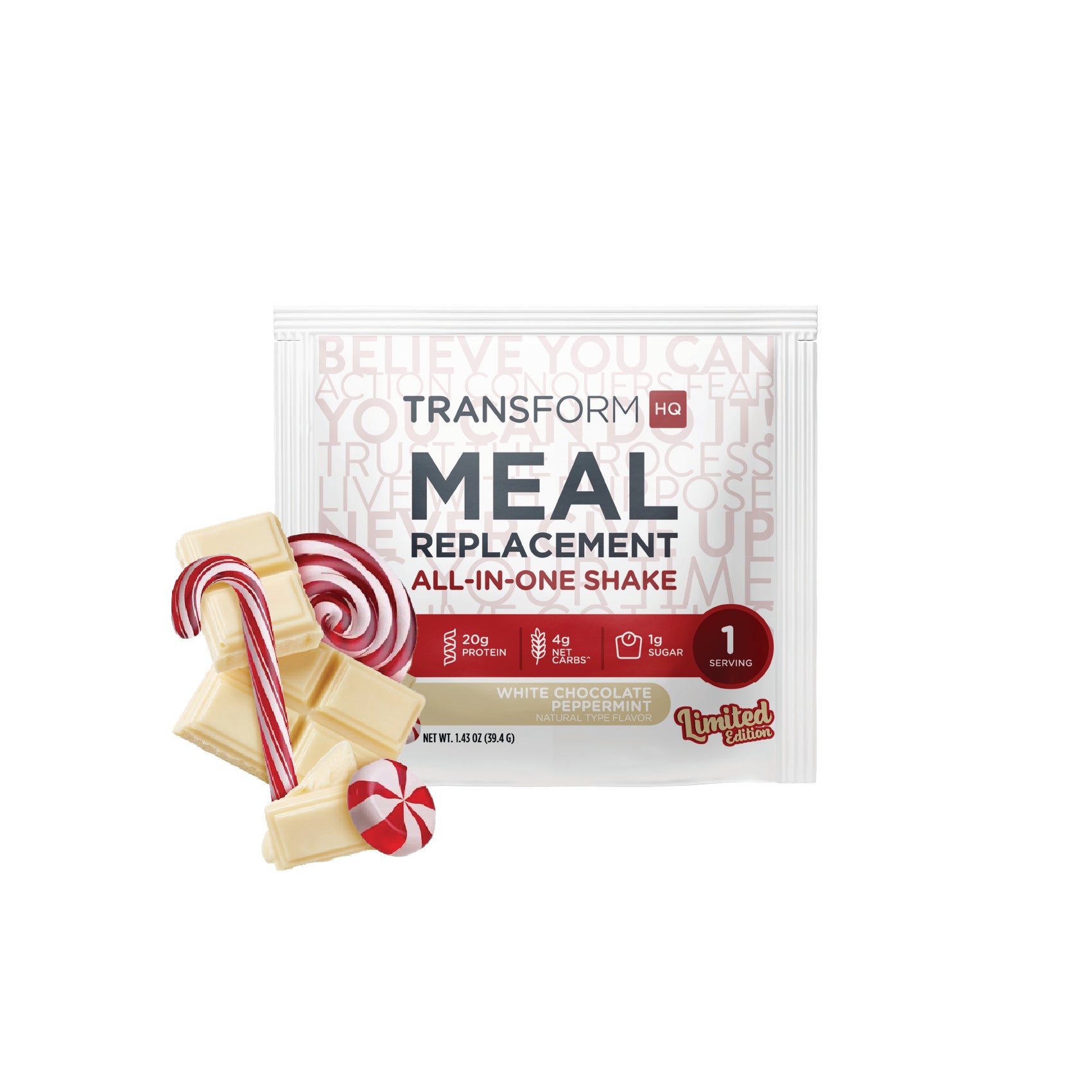 Meal Replacement Shake Sample Single Serve Pack - TransformHQ