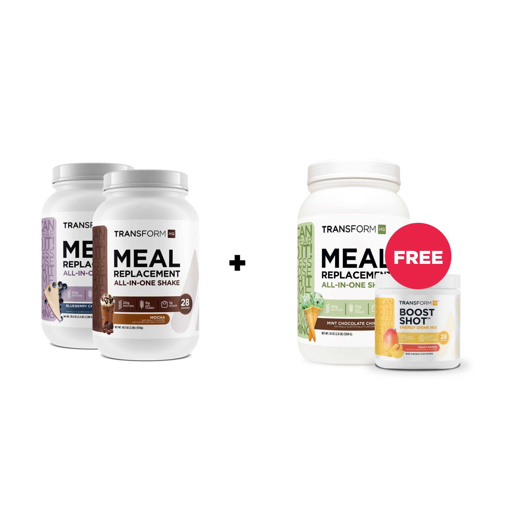 Buy 2 Shakes, Get Shake + Boost Shot Free - TransformHQ