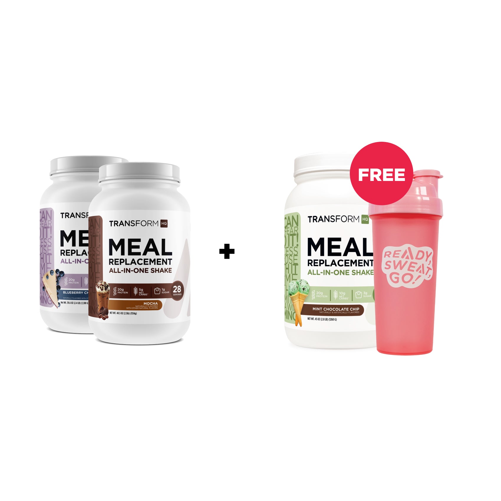Buy 2 Shakes, Get Shake + Shaker Free - TransformHQ