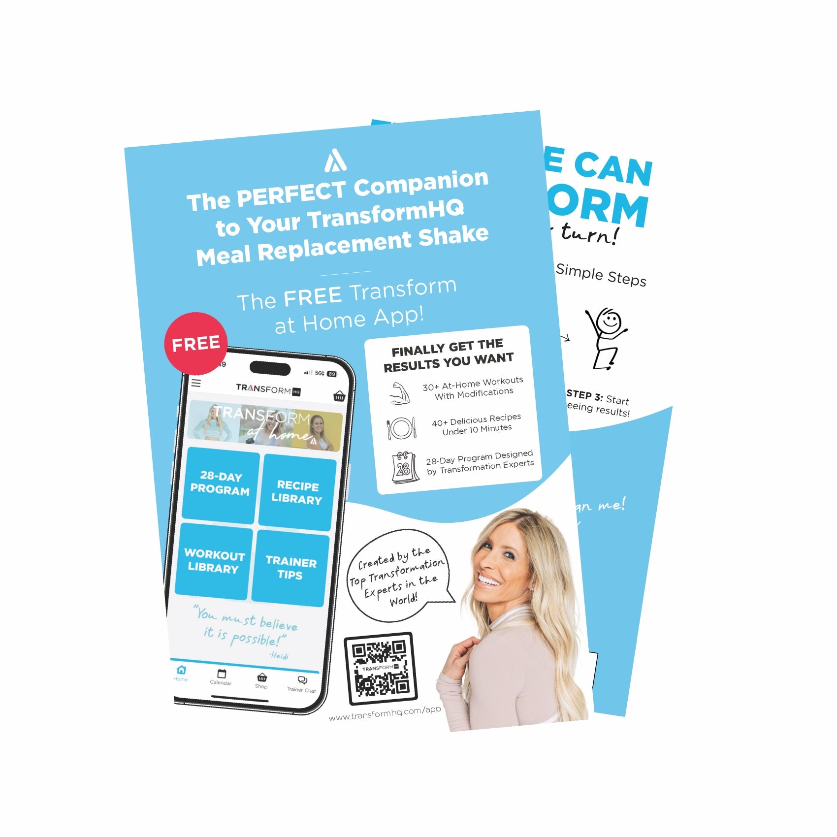 Transform at Home App Invite - TransformHQ