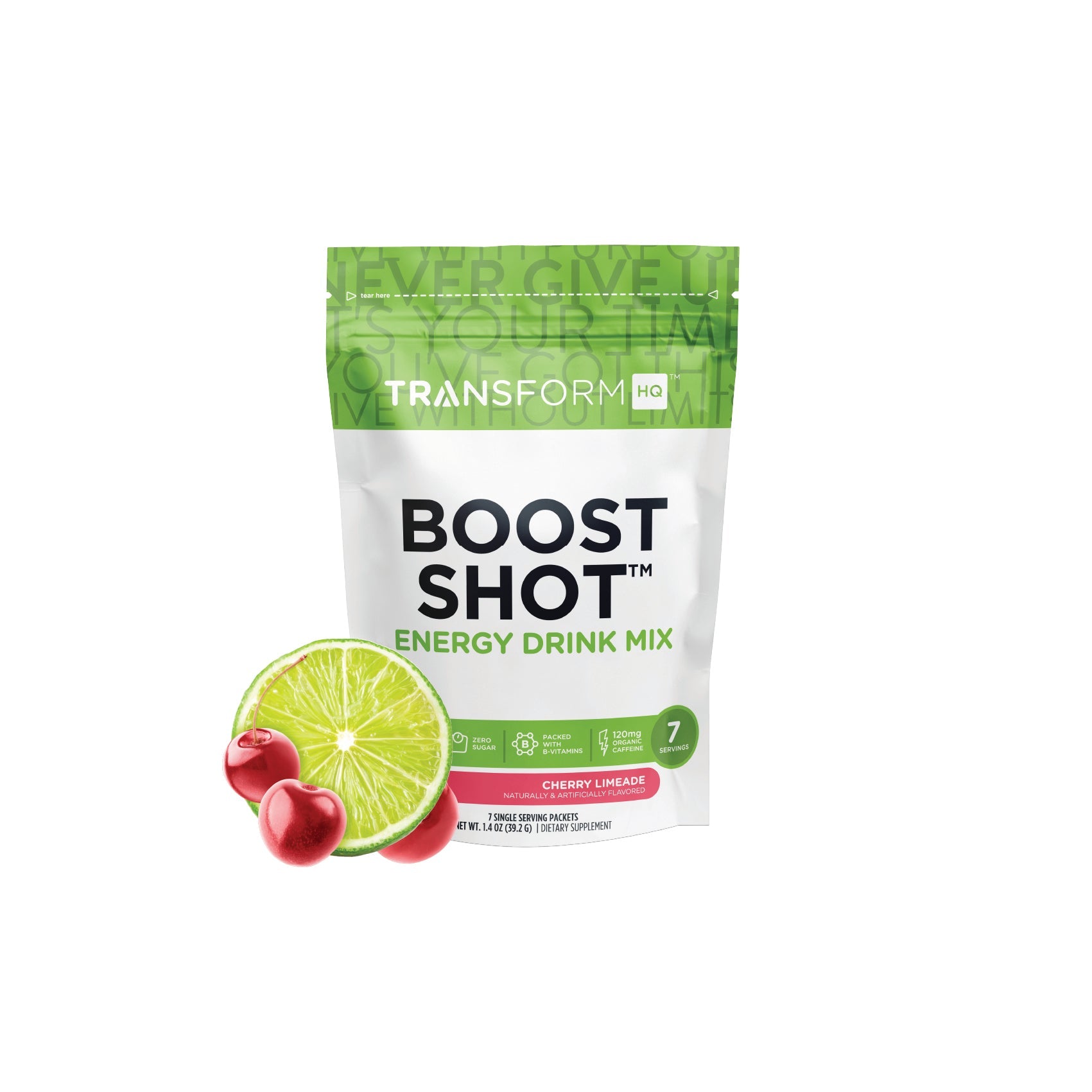 Cherry Limeade 7-Serving Boost Shot - TransformHQ
