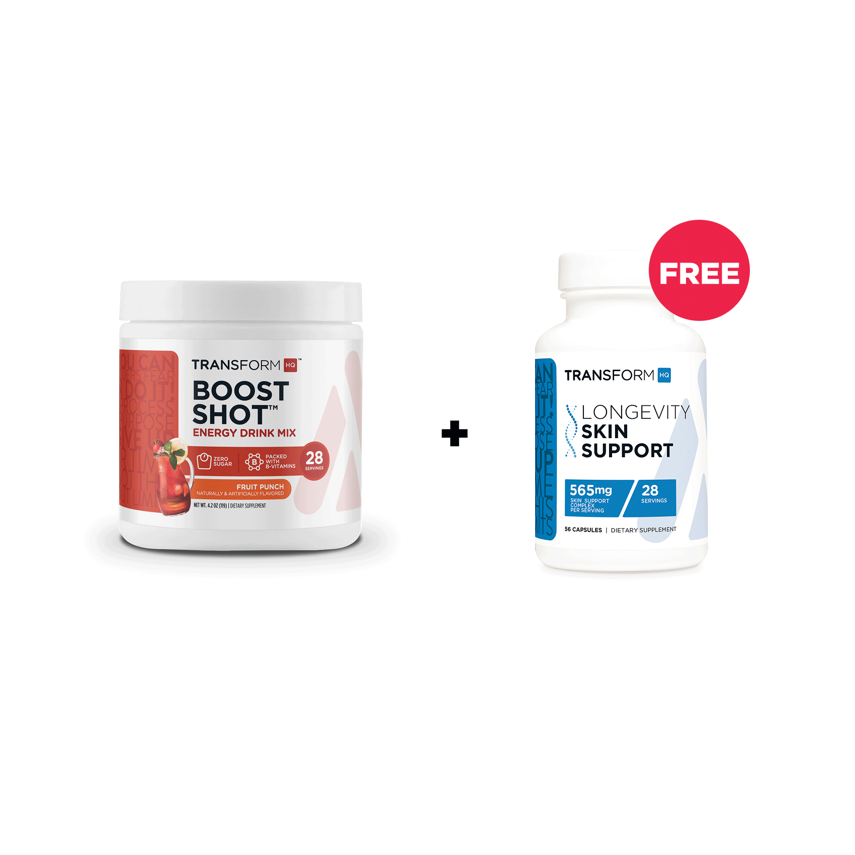30% Off Boost Shot + Any Longevity Supplement Free - TransformHQ