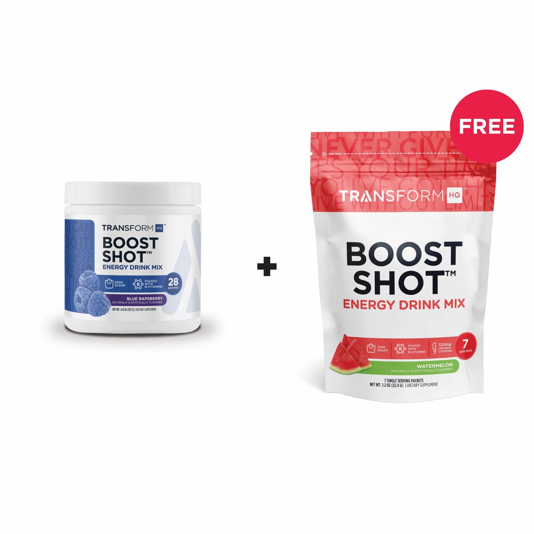 20% Off Boost Shot + Free 7-Serving Boost Shot - TransformHQ