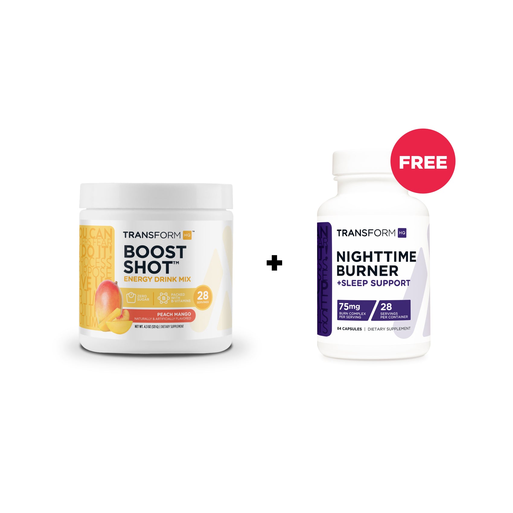 Buy Boost Shot, Get Nighttime Burner Free - TransformHQ