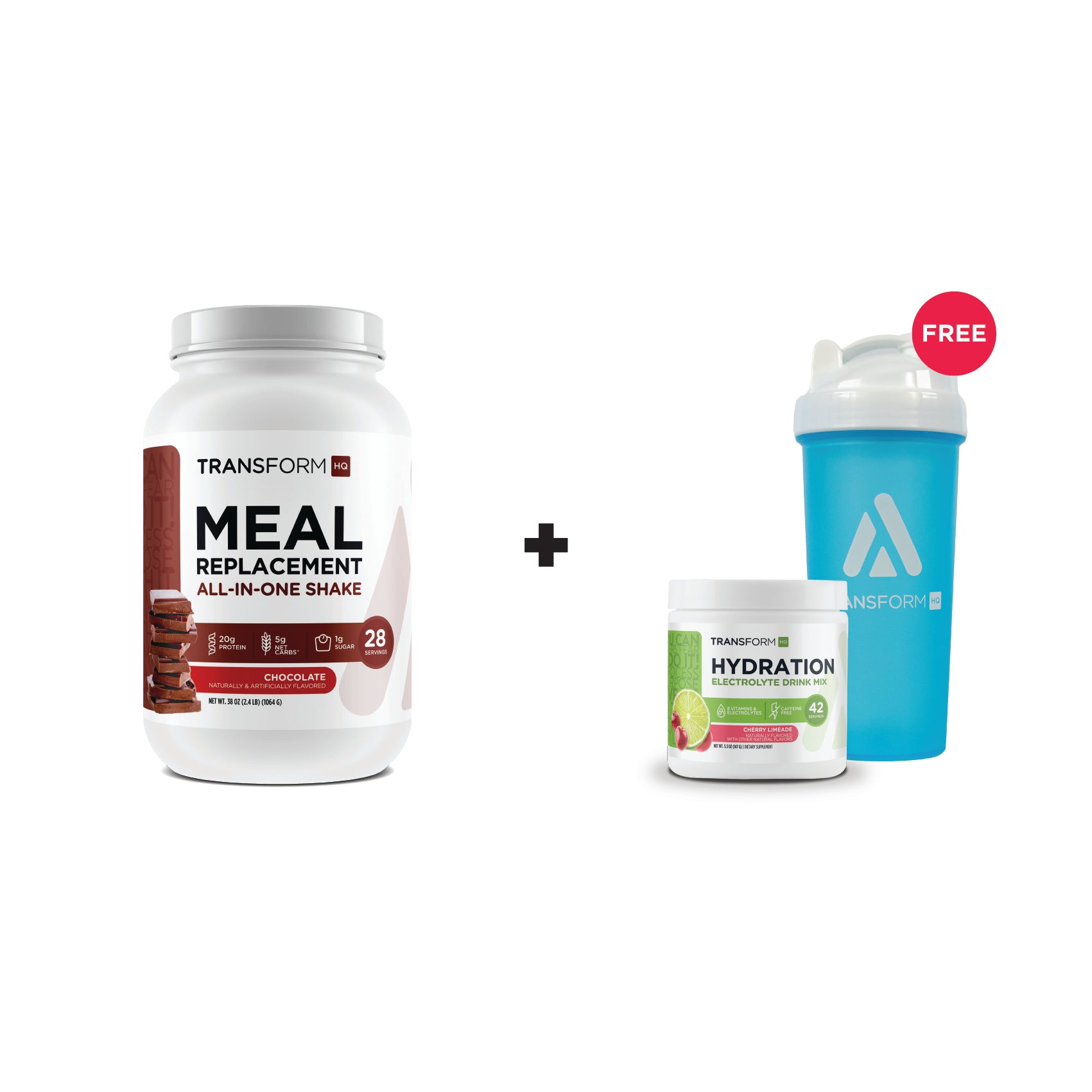 Buy Shake, Get Hydration + Shaker Free - TransformHQ