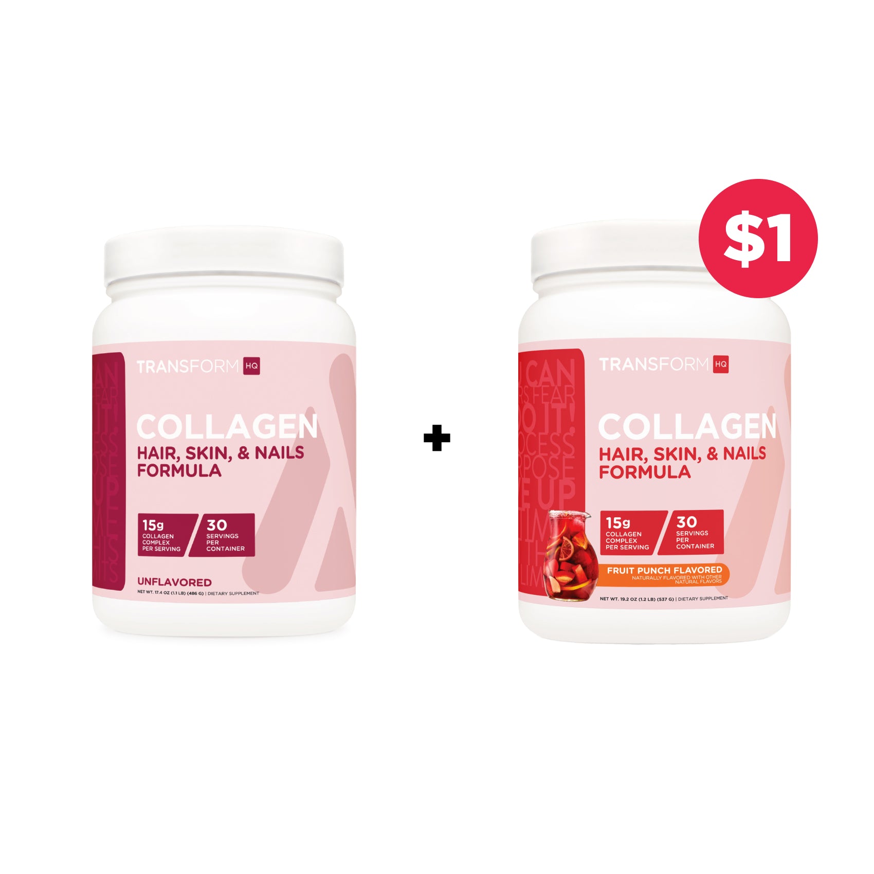 Buy Collagen, Get 1 for $1 - TransformHQ