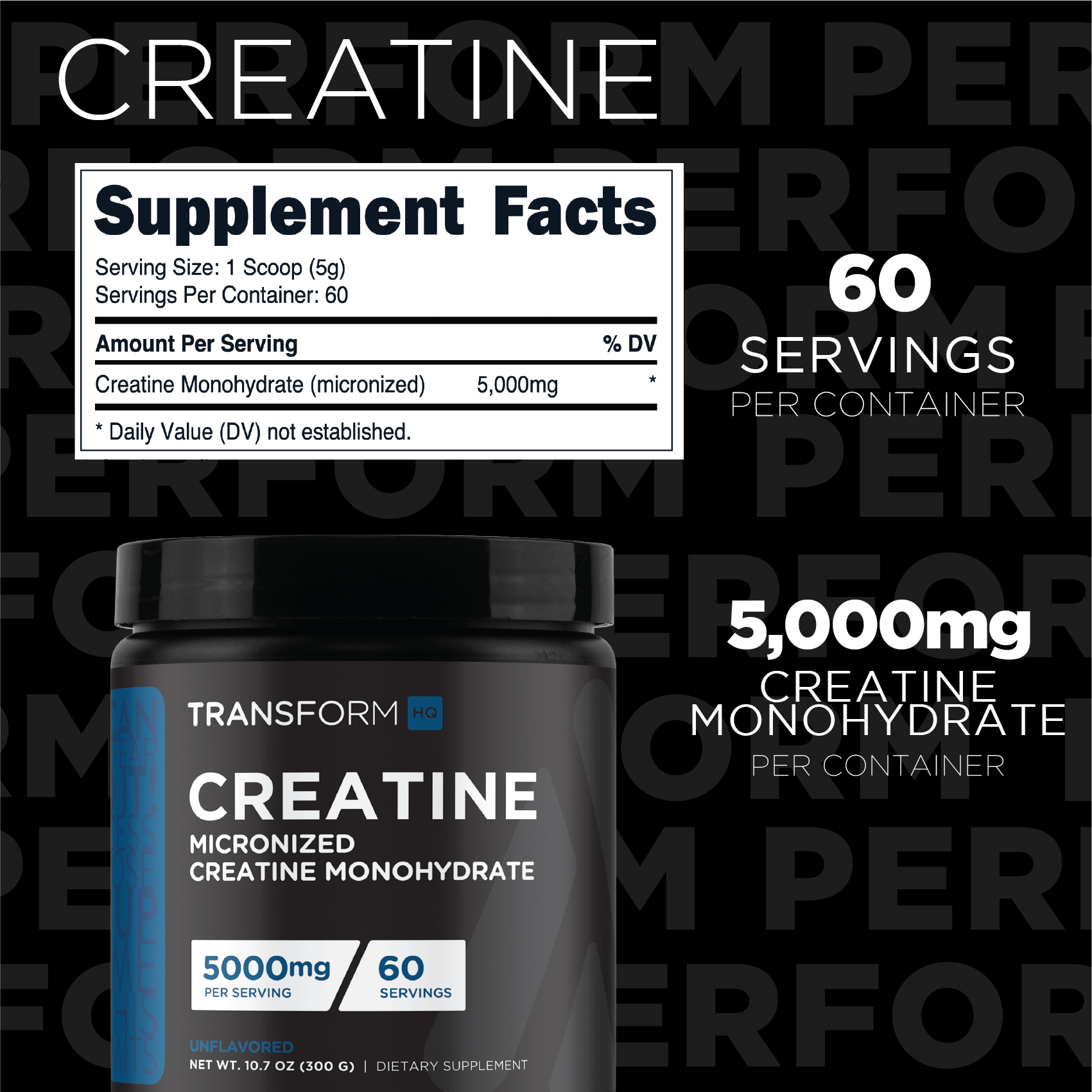 Perform Creatine - TransformHQ