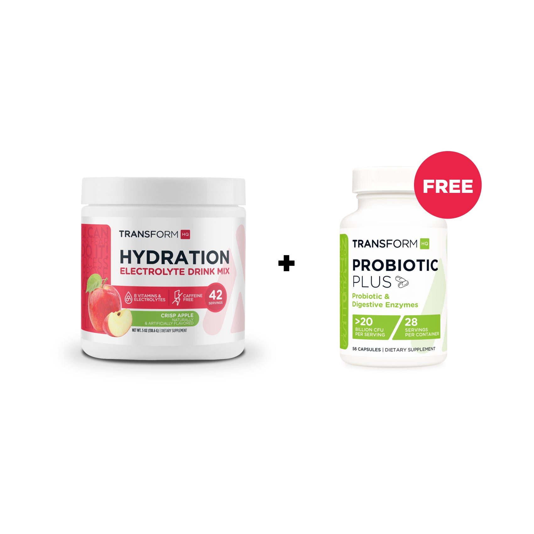 Buy Hydration, Get Probiotic Plus Free - TransformHQ