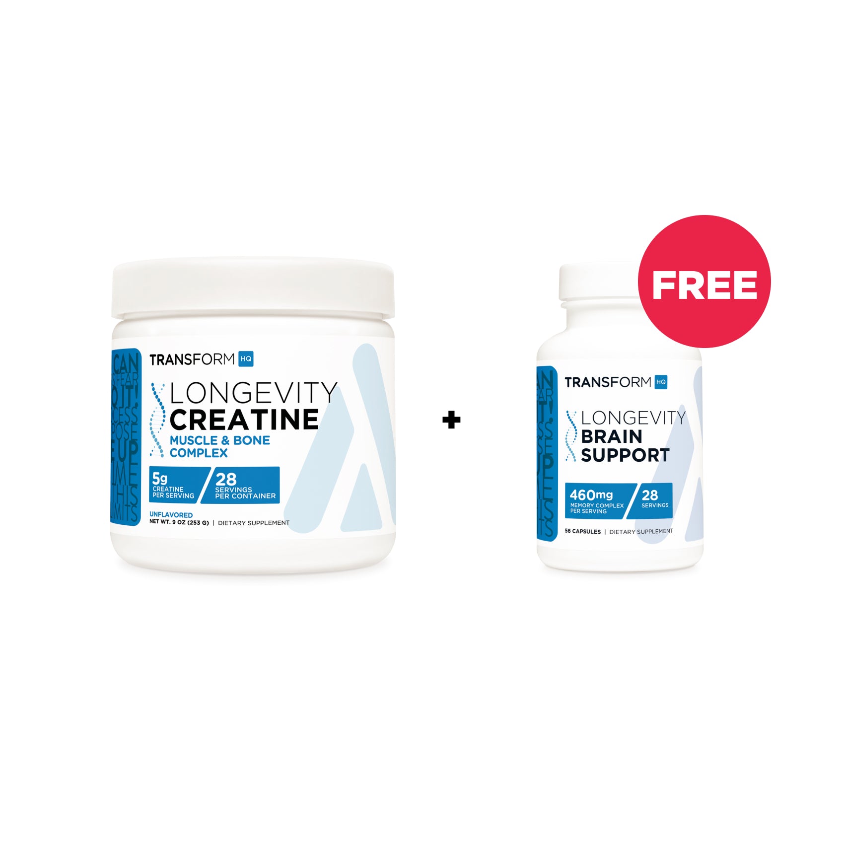 Buy Any Longevity Supplement, Get 1 Free - TransformHQ