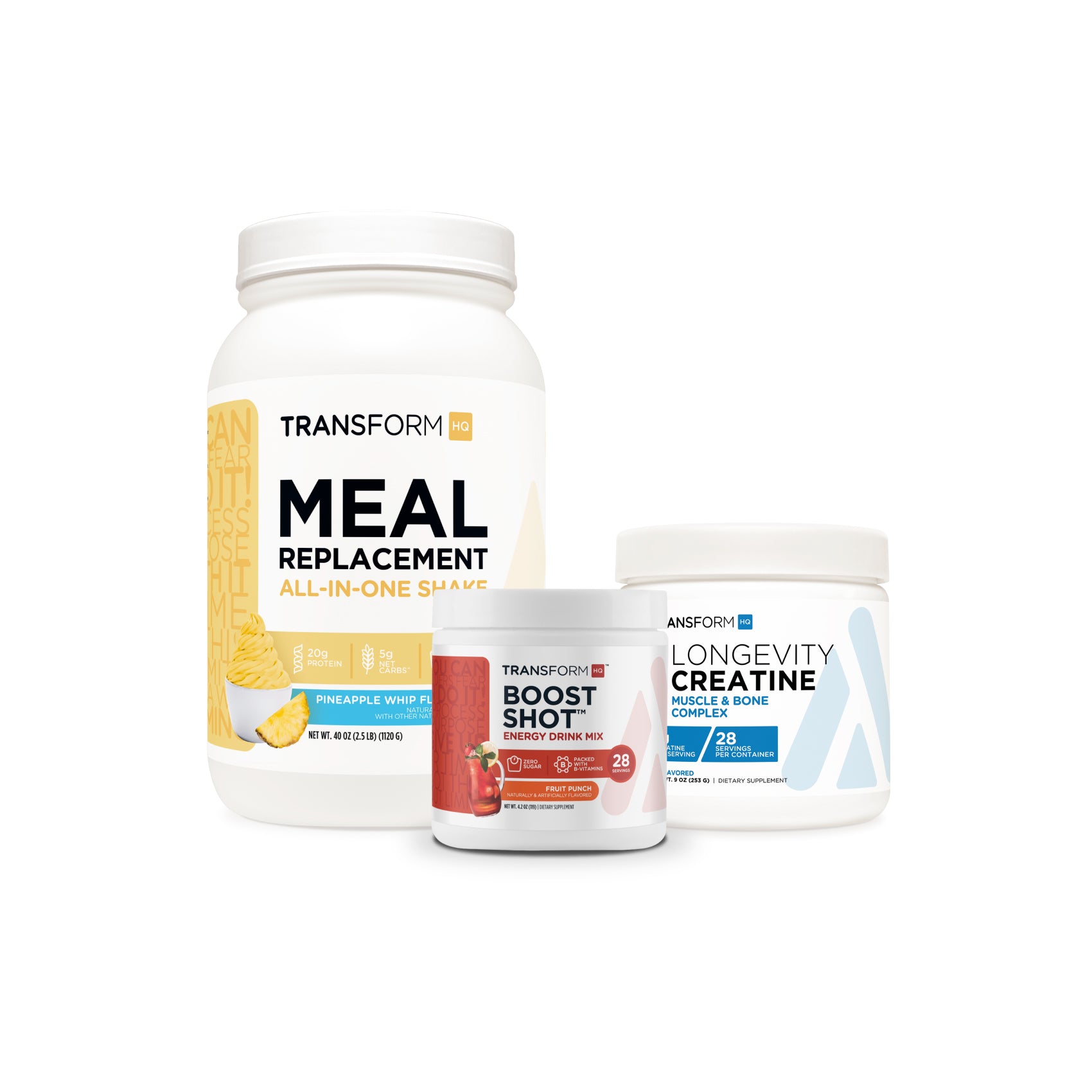 $65 Off Shake, Boost Shot & Longevity Creatine - TransformHQ