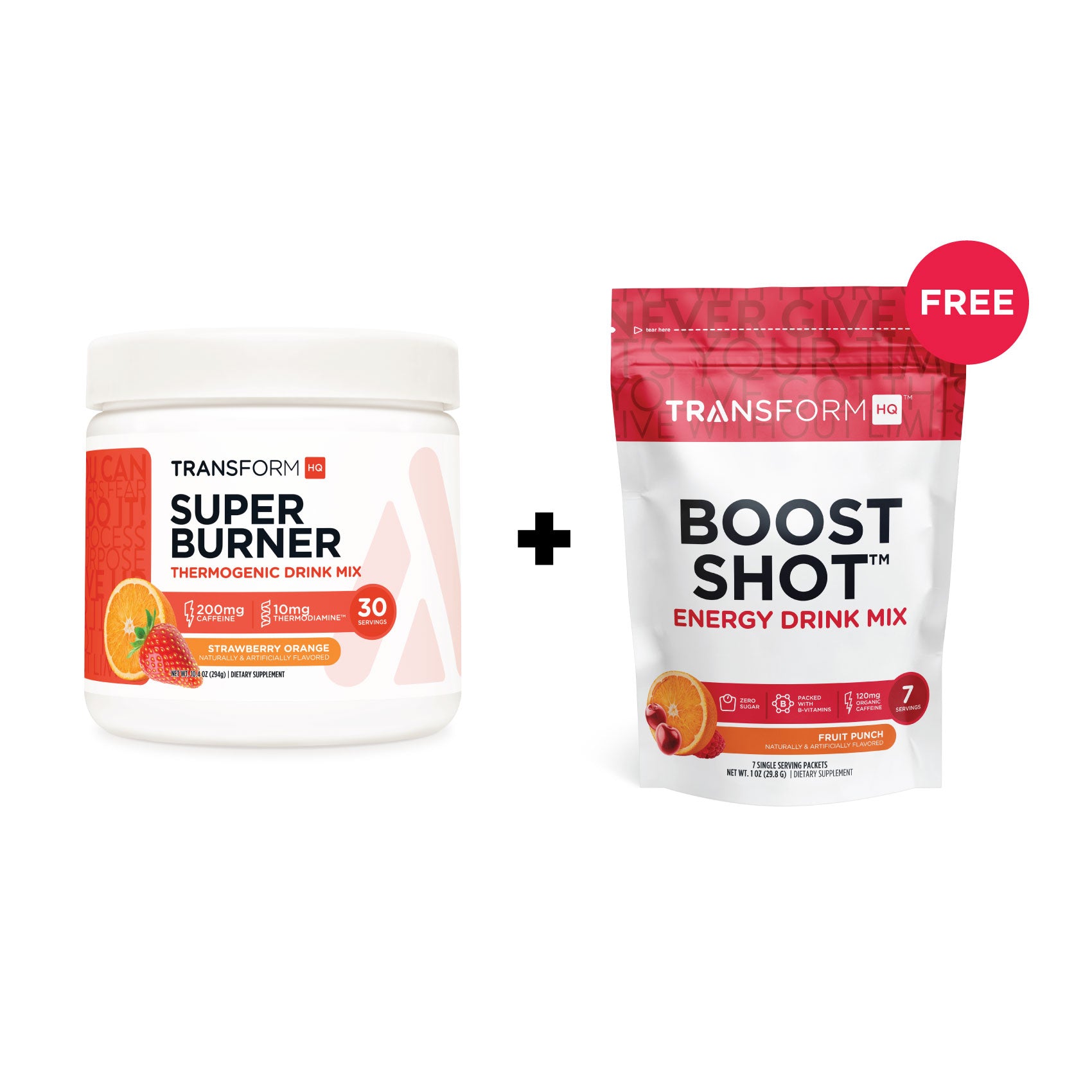30% Off Super Burner + Free 7-Serving Boost Shot - TransformHQ
