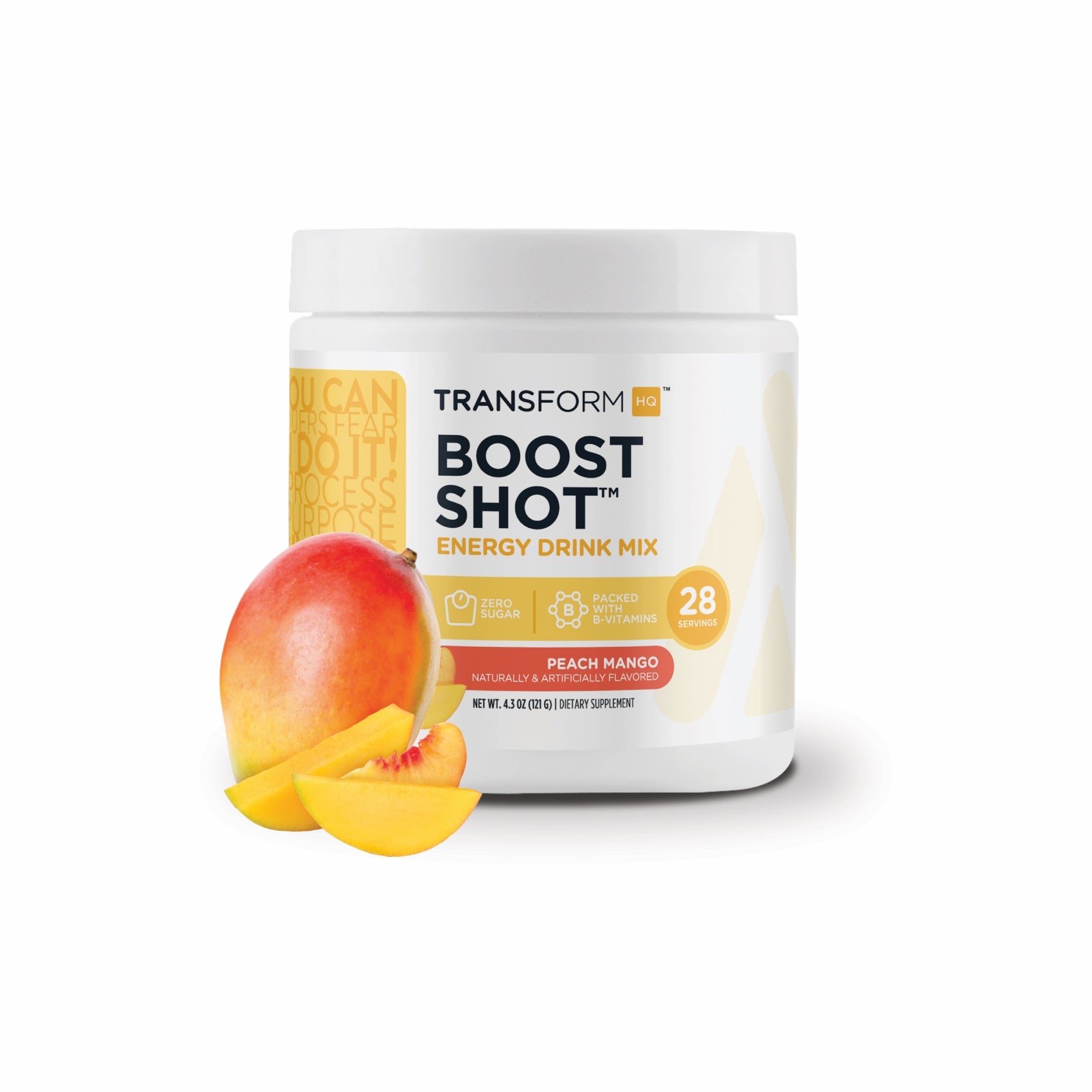 Peach Mango Boost Shot (50% Off Bin) - TransformHQ