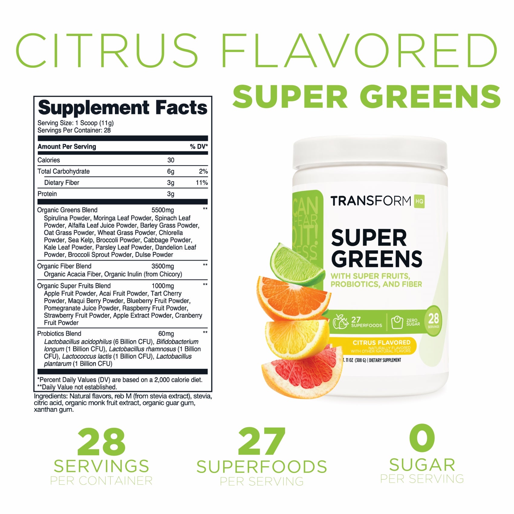 Super Greens (30% Off) - TransformHQ