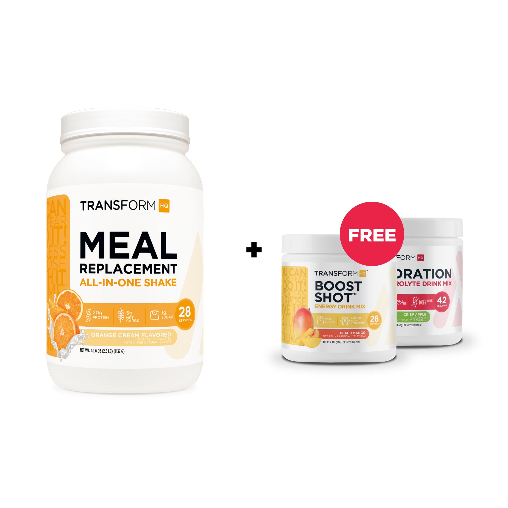 Buy Shake, Get Boost Shot + Hydration Free - TransformHQ
