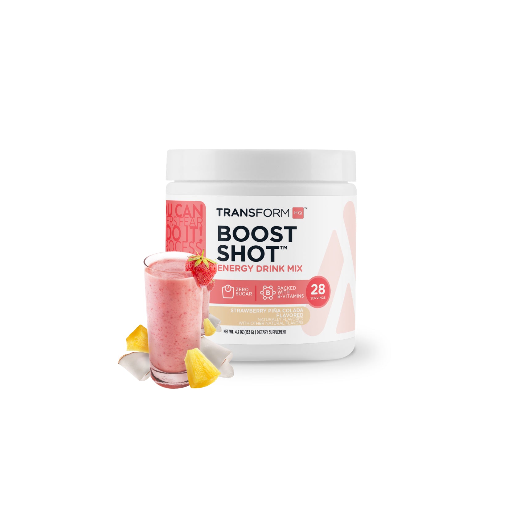 Strawberry Pina Colada Boost Shot - TransformHQ