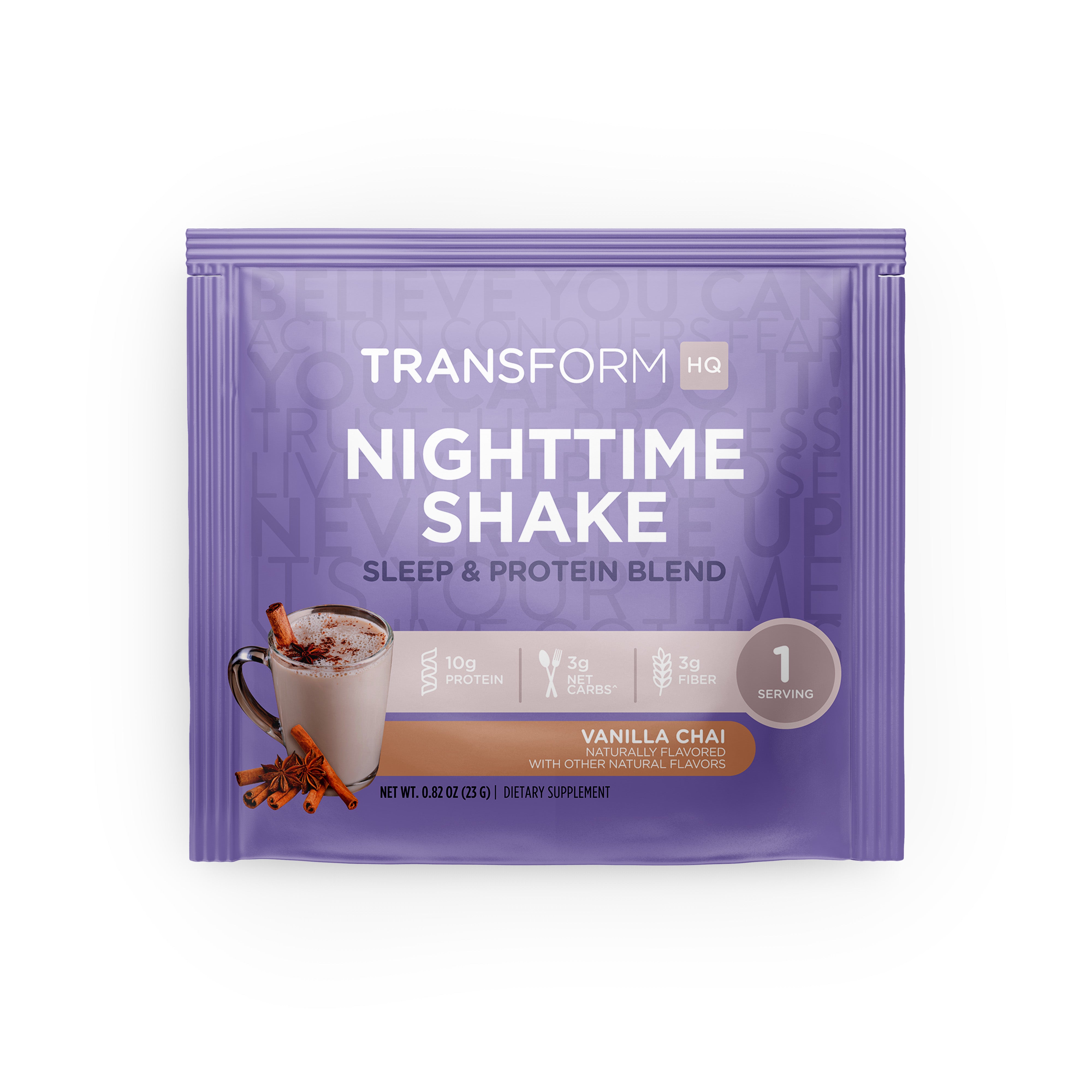 Nighttime Shake Sample Single Serve Pack - TransformHQ