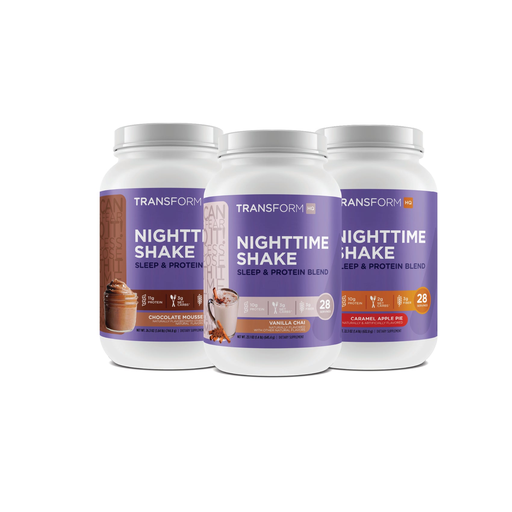 40% Off Three Nighttime Shakes - TransformHQ