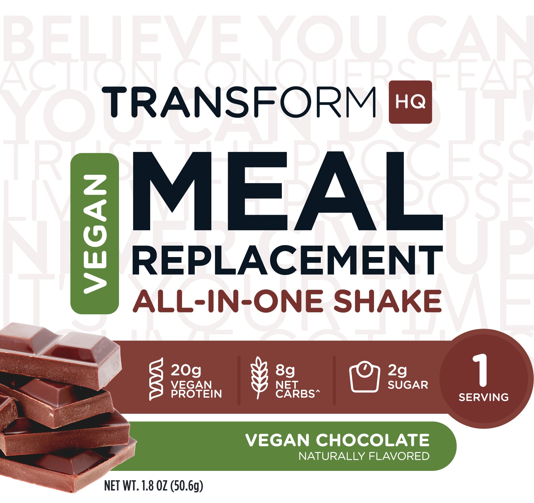 Meal Replacement Shake Sample Single Serve Pack - TransformHQ
